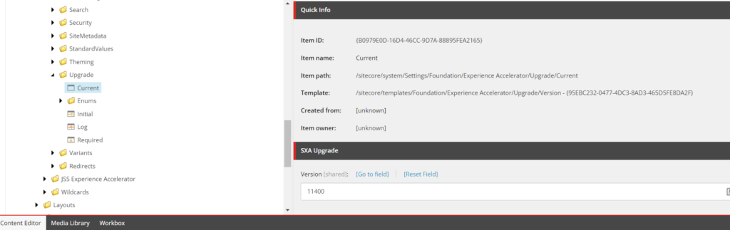 Sitecore database post upgrade steps / Blogs / Perficient