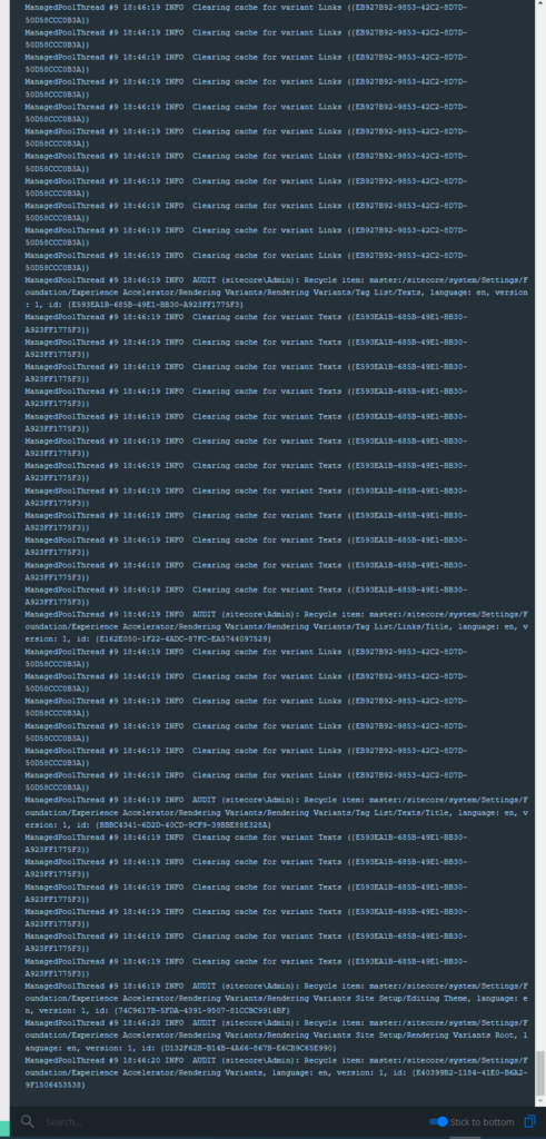 Sitecore database post upgrade steps / Blogs / Perficient