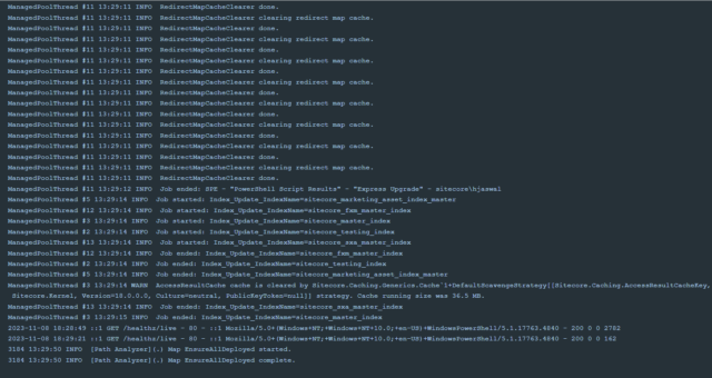 Sitecore database post upgrade steps / Blogs / Perficient