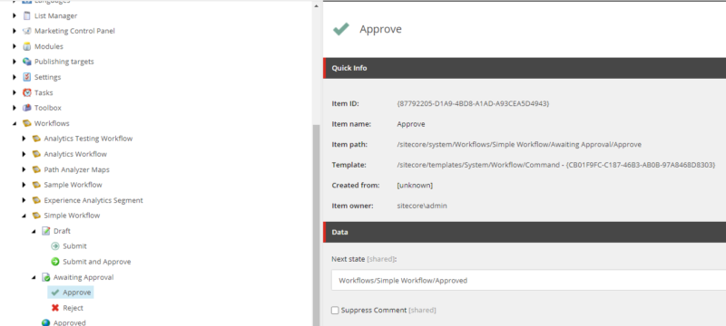 Implementing Workflow in Sitecore: A Mini-Series Part 2 - Workflow ...