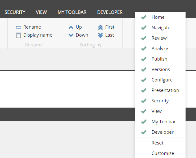 Significance of the Developer Menu in Sitecore / Blogs / Perficient