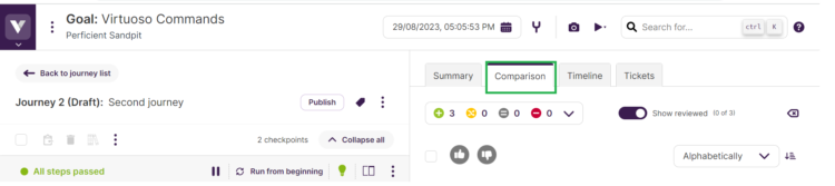 Enhancing Visual Testing with Snapshot Comparison in Virtuoso / Blogs ...