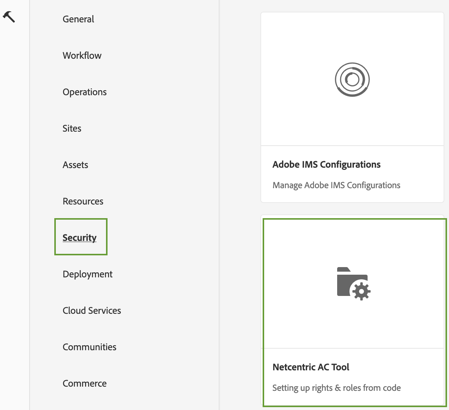 Getting Started with the Netcentric Access Control Tool / Blogs / Perficient