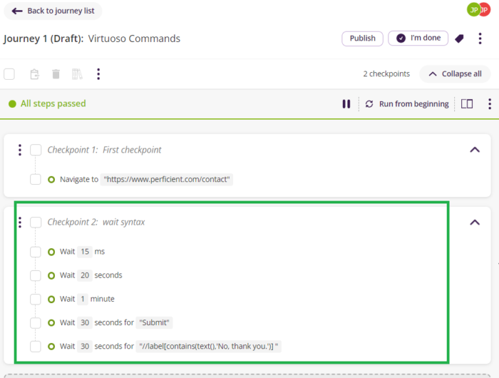 Using Virtuoso Commands / Blogs / Perficient