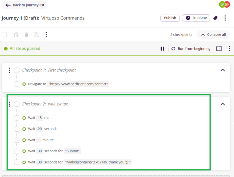 Using Virtuoso Commands / Blogs / Perficient